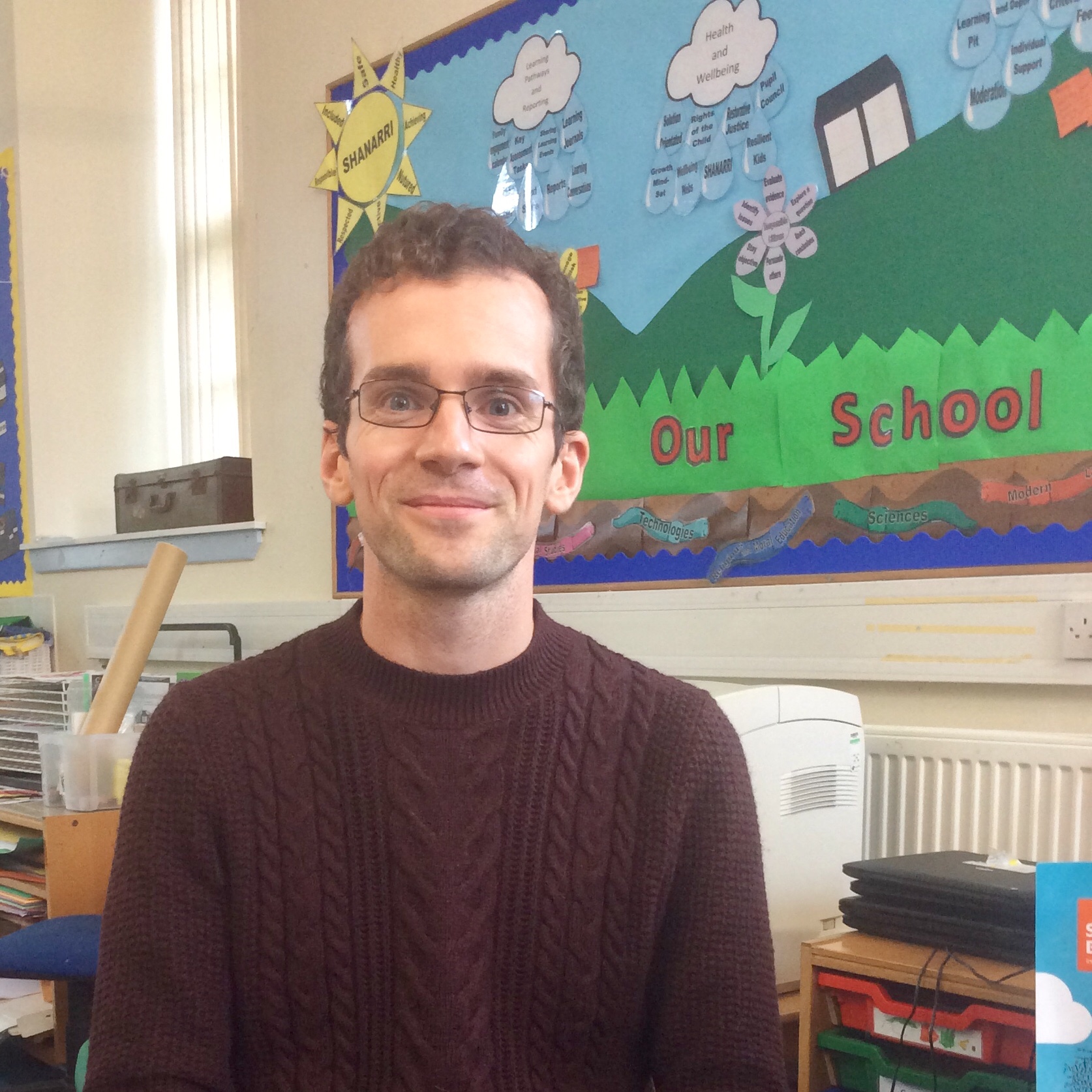 Tadhgan interviews Mr Merrick (our new teacher)